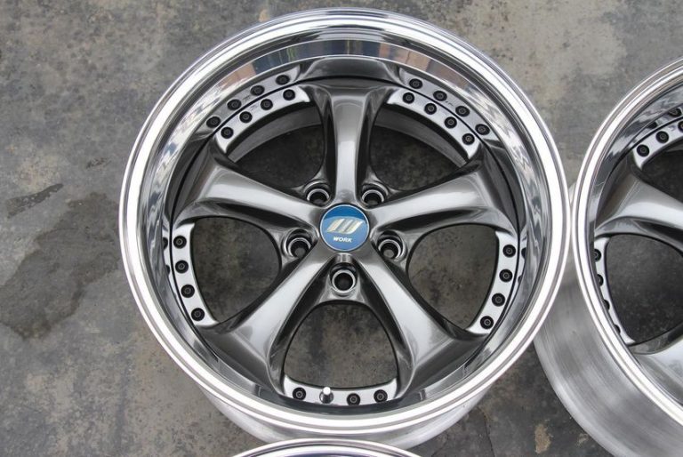 Work VS-KF Wheels | "17x10.5 ET +18/+22 - A Disk | Gloss Black