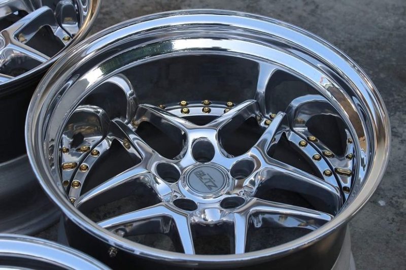Blitz 03 Chrome | ”18x9.5 ET +26 & “18x10.5 ET +30 | 5x114.3